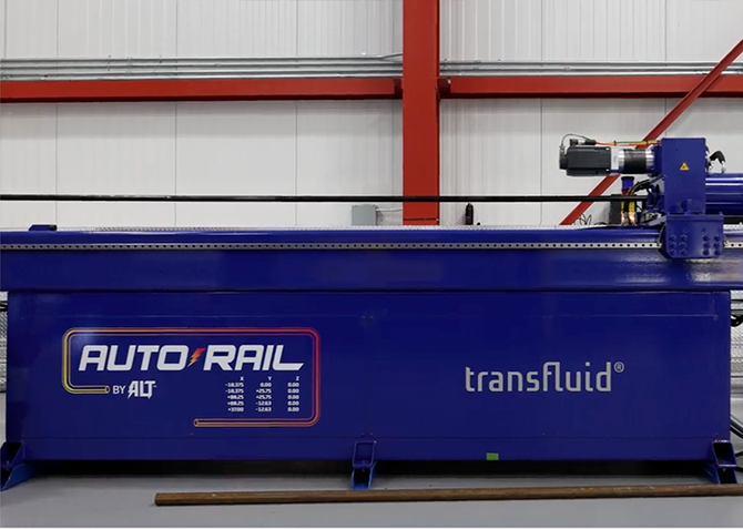 The Lightning Rail | Automated Layout Technology | Metals Machinery