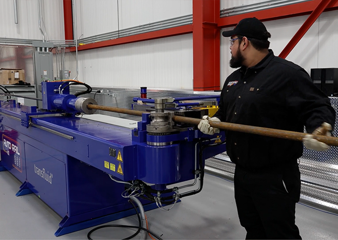 The Lightning Rail | Automated Layout Technology | Metals Machinery